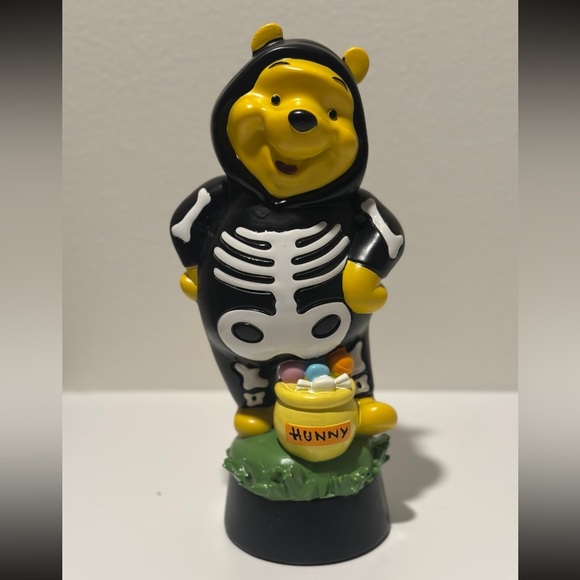 Disney | Holiday | Disney Winnie The Pooh Halloween Skeleton Figurine ...